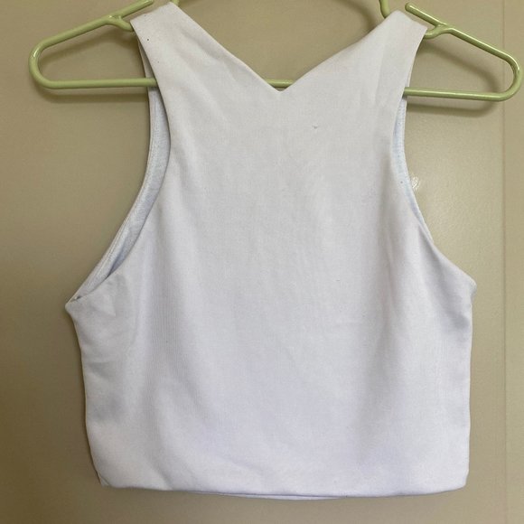Zara | Tops | Zara White Basic Shell | Poshmark